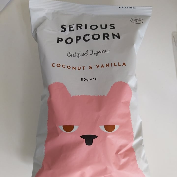 Serious Food Co. Serious popcorn: coconut and vanilla Review | abillion