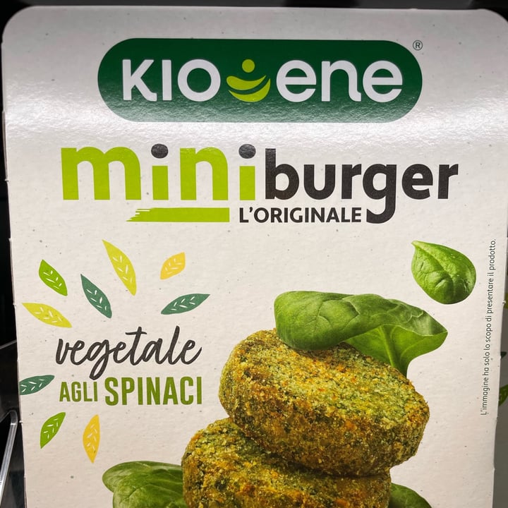 Kioene Mini Burger Vegetale Agli Spinaci Review | abillion