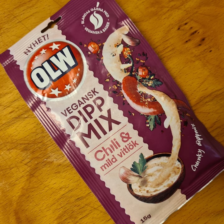 Olw Vegansk Dippmix Chili & mild vitlök Review | abillion