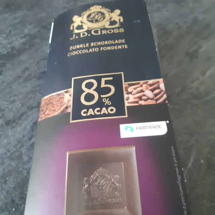 J. D. Gross Cioccolato fondente 85% Review | abillion