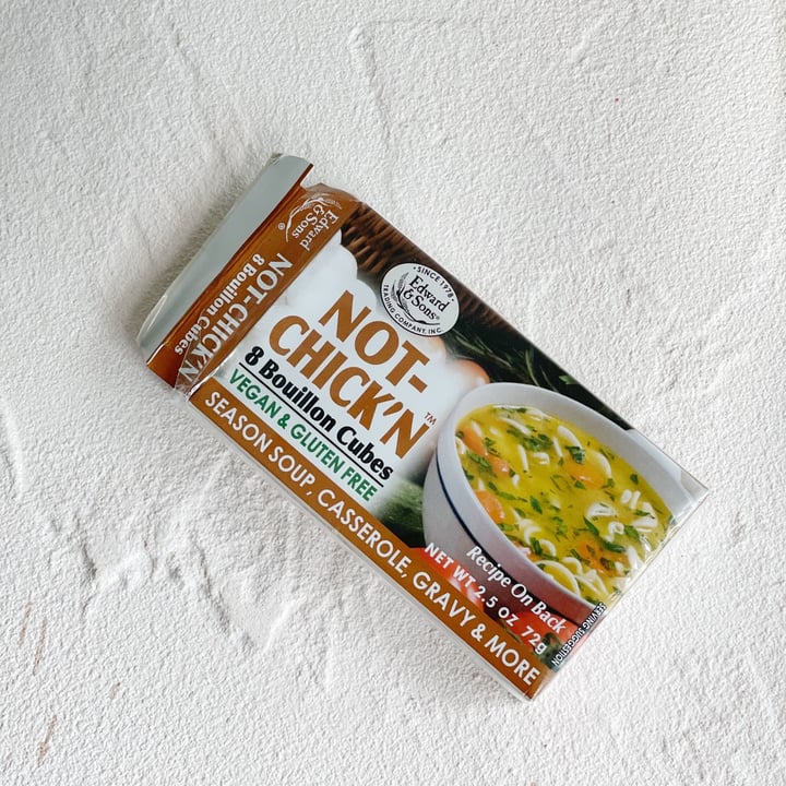 Edward & Sons Not Chick’n Bouillon Cubes Review | abillion
