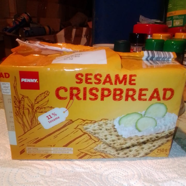 Penny Sesame Crispbread Review | abillion