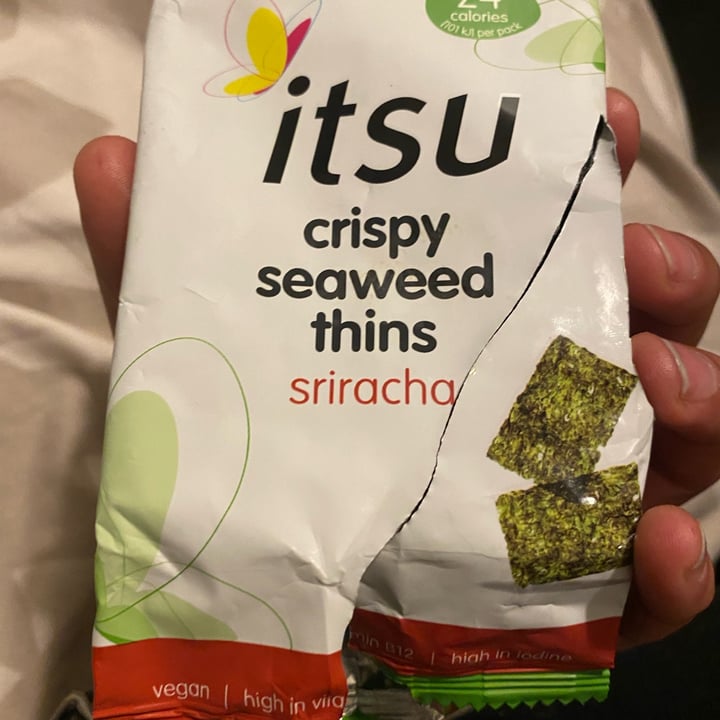itsu crispy seaweed thins sriracha x3 Review | abillion