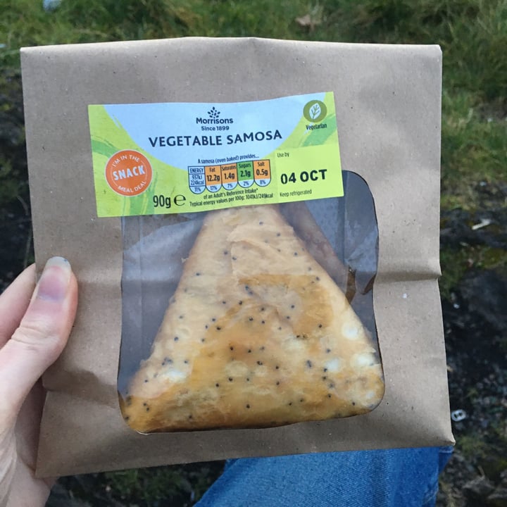 Morrisons Vegetable samosa Review | abillion
