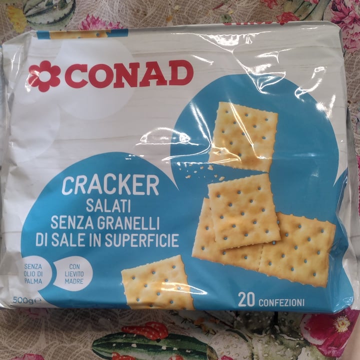 Conad Crackers salati senza granelli di sale Review | abillion