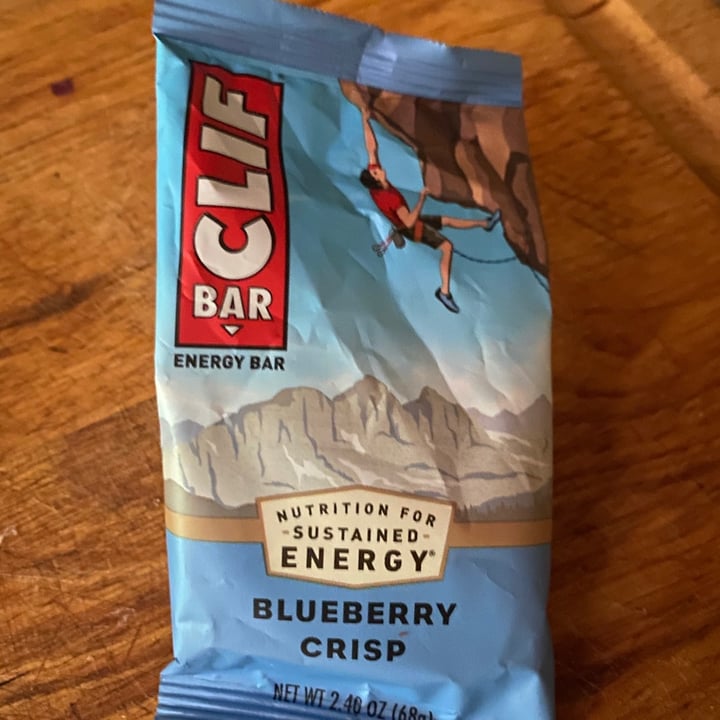Clif Bar Blueberry crisp Review | abillion