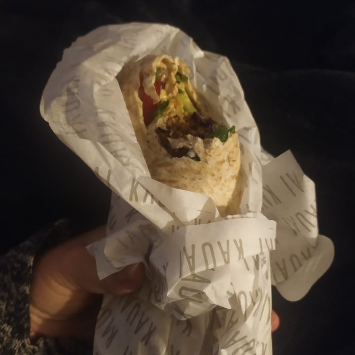 KAUAI Muizenberg Cape Town, South Africa Avo and Falafel Wrap Review ...