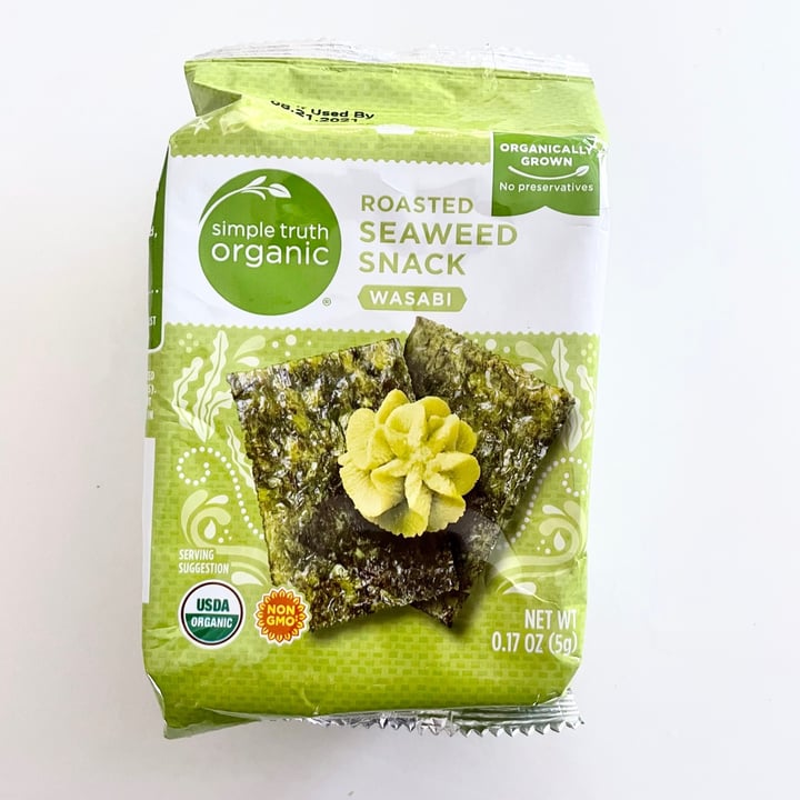 Simple Truth Roasted Seaweed Snack (Wasabi) Review | abillion