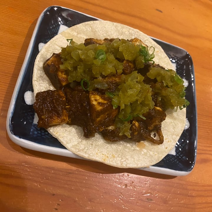 Kayo's Ramen Bar Boise, Portland, United States Vegan Matcha Mole Taco ...