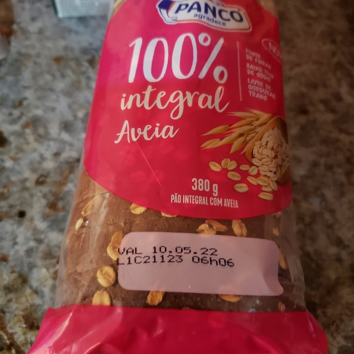 Panco pão 100% integral de aveia Review | abillion
