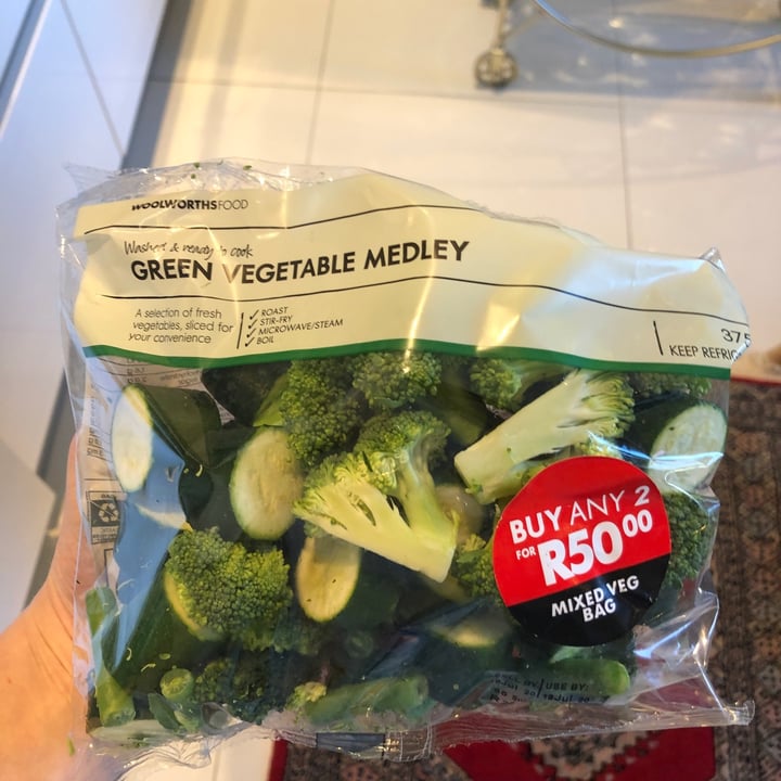 Woolworths Food Green vegetable medley Review | abillion