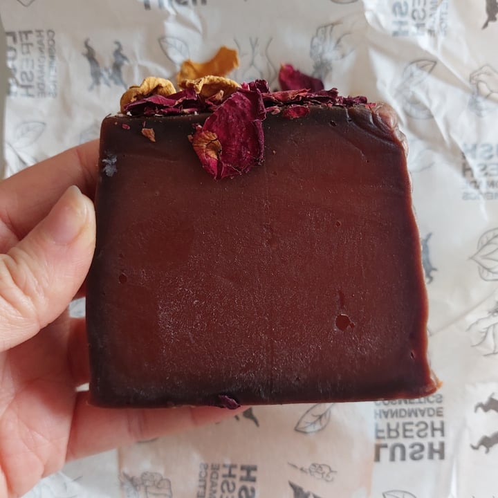 LUSH Fresh Handmade Cosmetics Ro's Argan Gourmet Soap Review | abillion