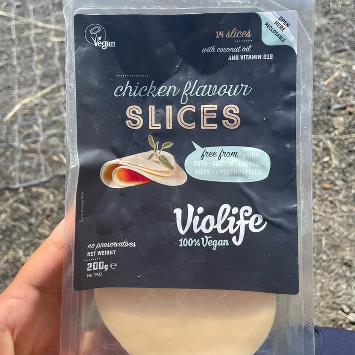 Violife Chicken flavour slices Review | abillion