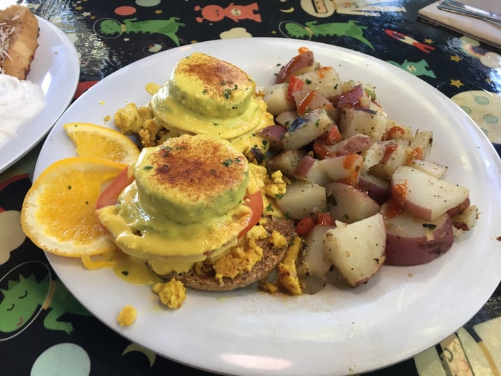 Saturn Cafe Santa Cruz, United States Vegan Benedict Review | abillion