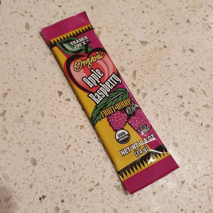 Trader Joe's Apple Raspberry Fruit Wrap Review | abillion