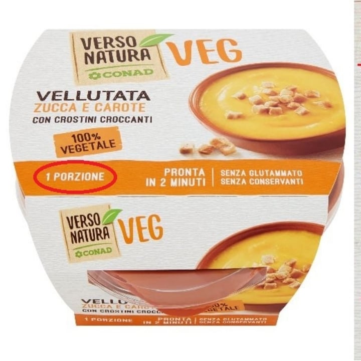 Verso Natura Conad Veg Vellutata Zucca E Carote Review | abillion