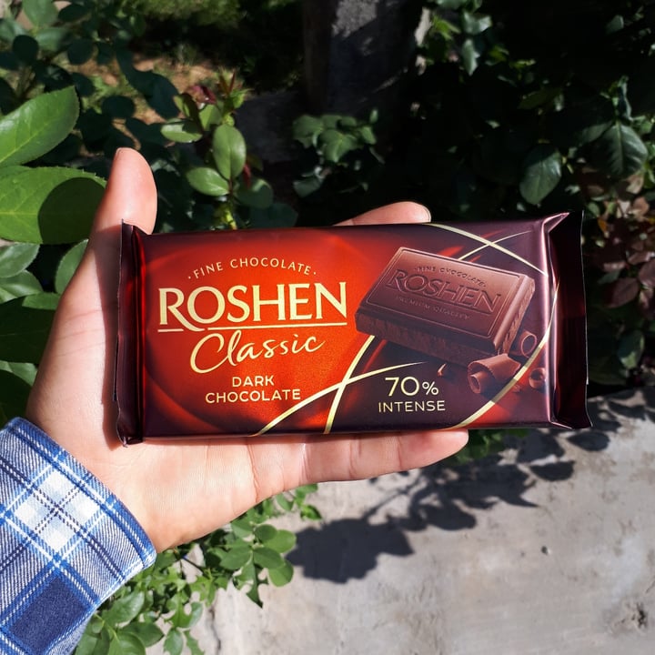 Roshen Dark chocolate 70% Review | abillion