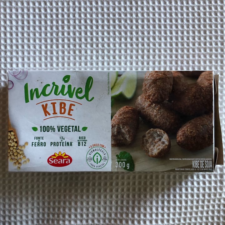 Seara Incrível Kibe 100% vegetal Review | abillion