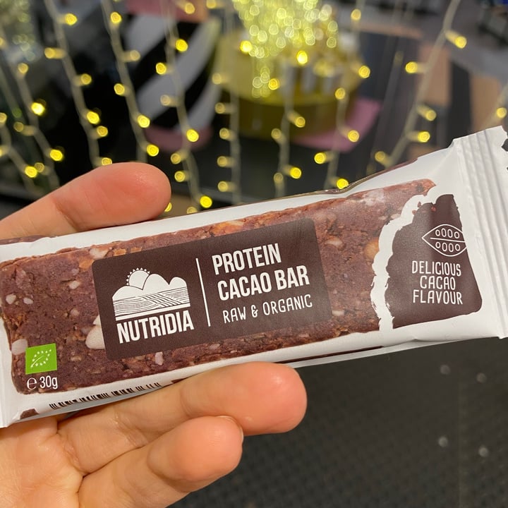 Nutridia Protein Cacao Bar Review | abillion