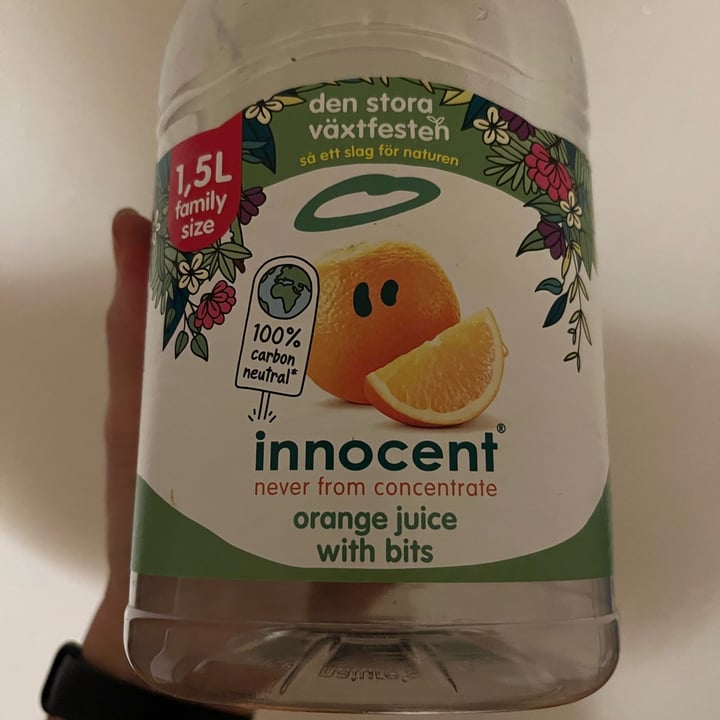 Innocent Orange Juice With Bits Review | abillion