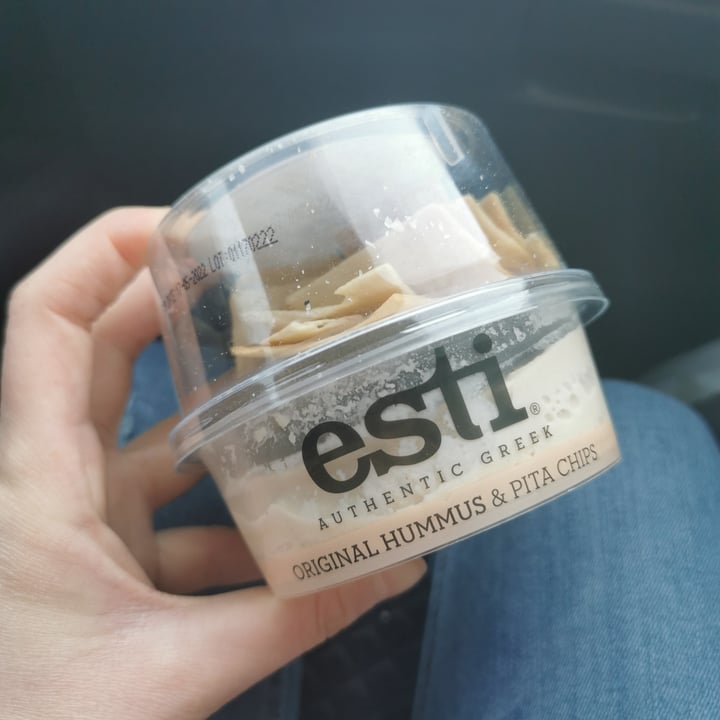 Esti Authentic Greek Original hummus & Pita Chips Review | abillion