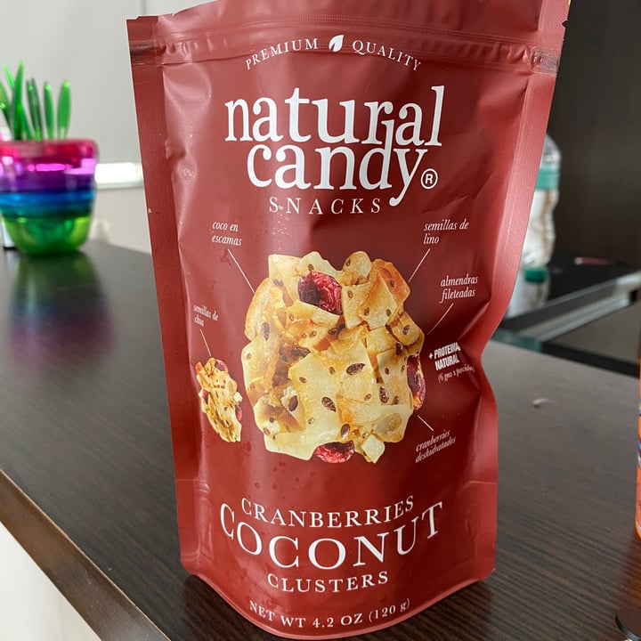 Natural Candy Cranberries coconut clusters Review | abillion