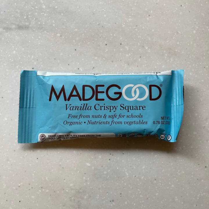 Made Good Vanilla Crispy Squares Review | abillion