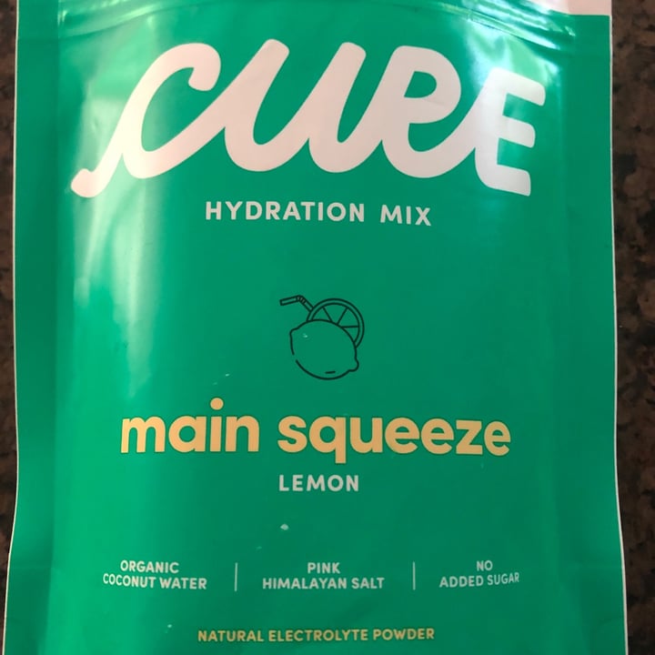 Cure hydration Main squeeze lemon Review | abillion