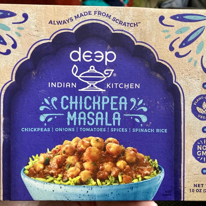 Deep Indian Kitchen Chickpea masala Review | abillion