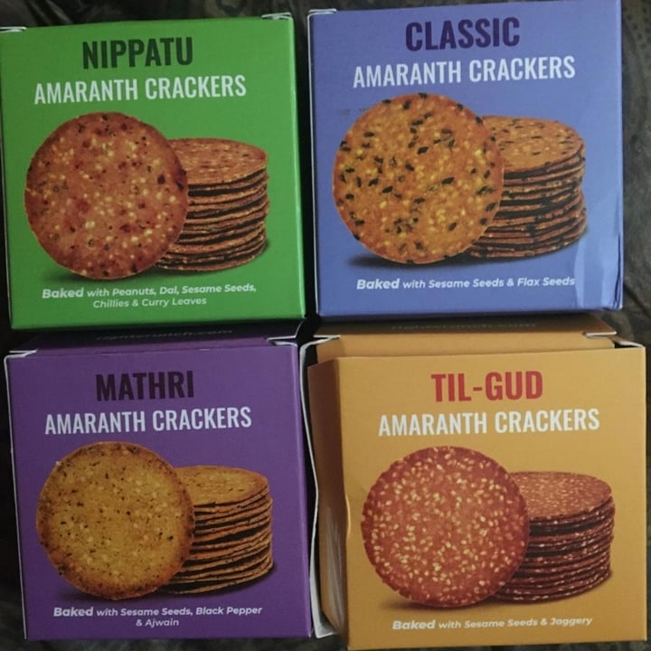 Rightcrunch Amaranth Crackers Review | abillion