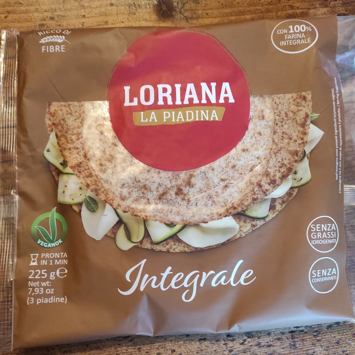 Loriana la piadina Piadina integrale Review | abillion