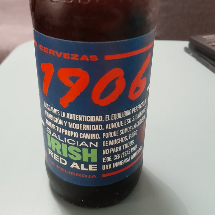 Cervezas 1906 1906 Irish Red Ale Review | abillion