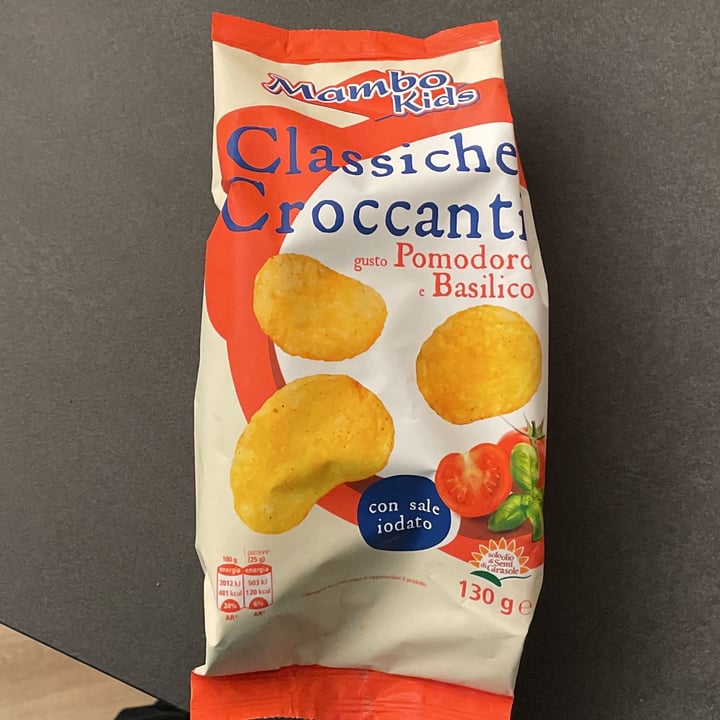 Mambo kids Le Classiche Croccanti gusto pomodoro e basilico Review ...