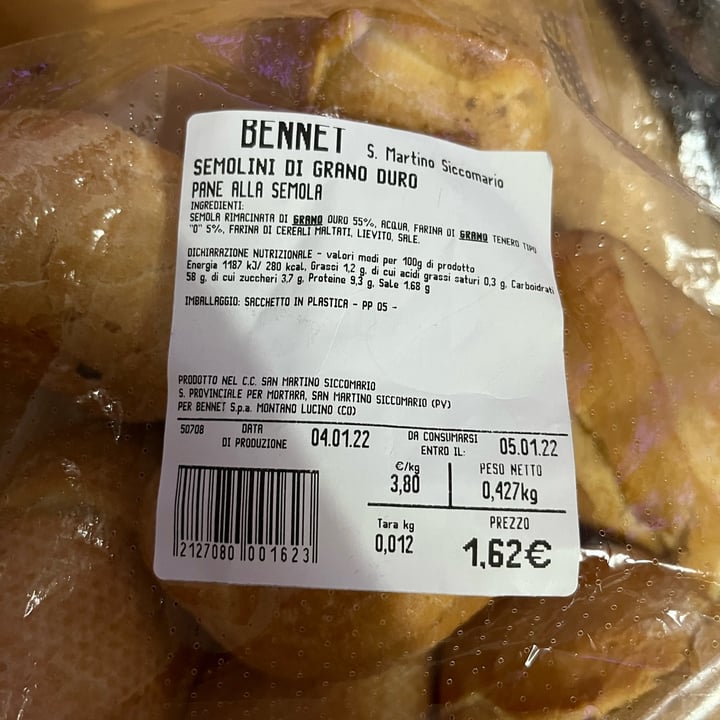 Bennet Semolini di grano duro Review | abillion