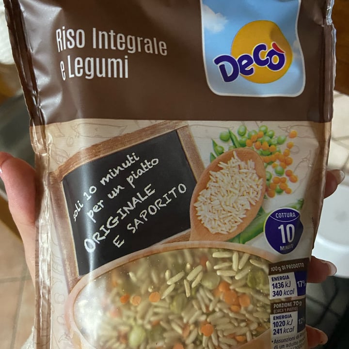 Decò Riso Integrale E Legumi Review | abillion