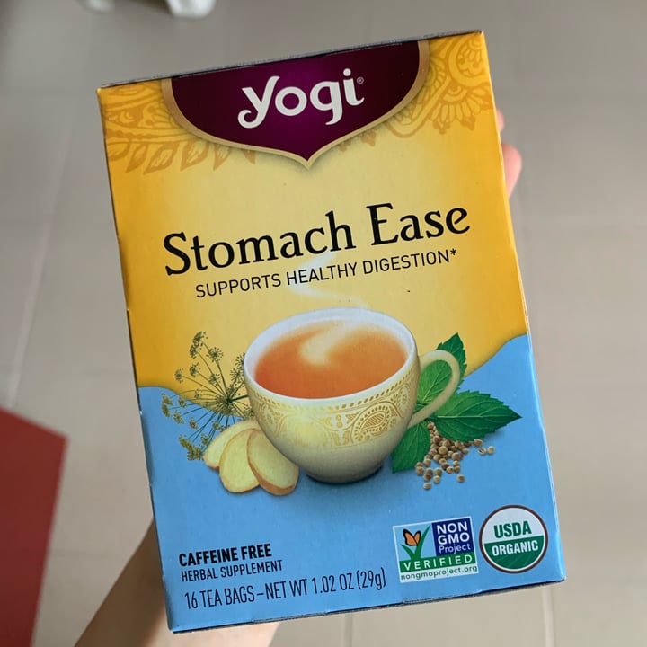 Yogi Tea Organic Stomach Ease Review | abillion