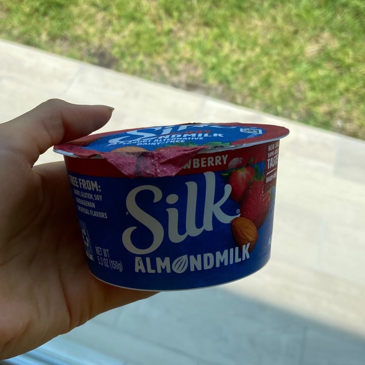 Silk Strawberry Almondmilk Yogurt Alternative Review | abillion