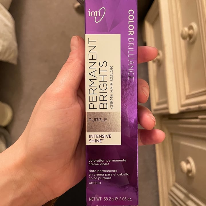 Ion Professional Products Color brilliance Purple Dye Review | abillion