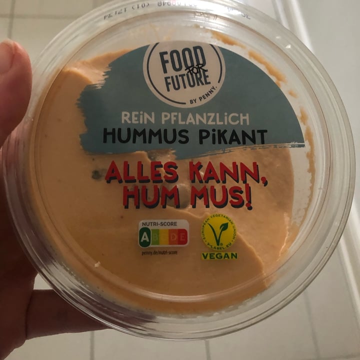 Food For Future Hummus pikant Review | abillion
