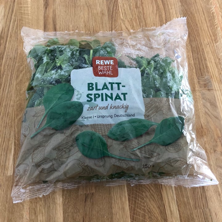 REWE Beste Wahl Blatt-Spinat Review | abillion