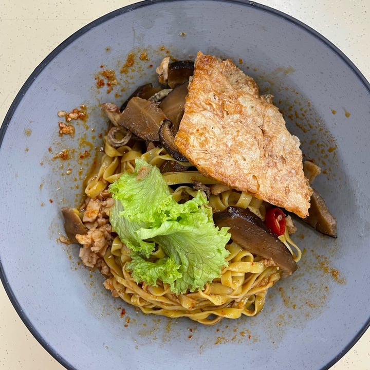 Chee Wei Vegetarian Yishun, Singapore Dried mee pok Review | abillion