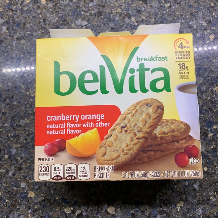 belVita Cranberry Orange Breakfast Biscuits Review | abillion