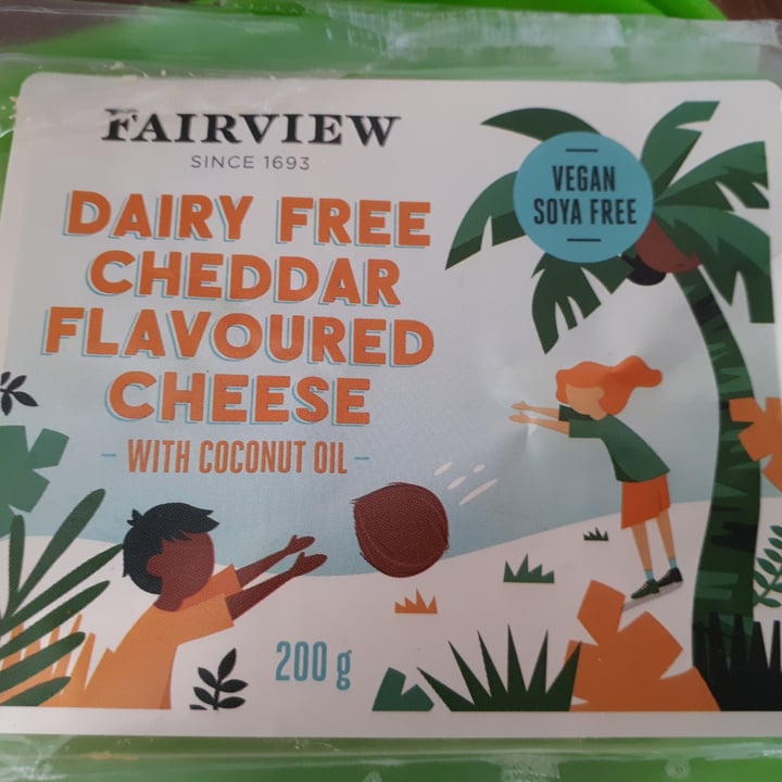 Fairview Dairy Free Cheddar Flavoured Cheese Review | abillion