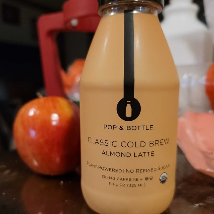 Pop and Bottle Classic Cold Brew Almond Latte Review | abillion