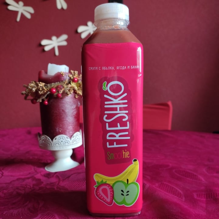 Freshko Smoothie apple, strawberry and banana Review | abillion