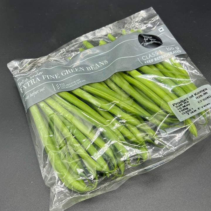 Woolworths Food Extra fine green beans Review | abillion