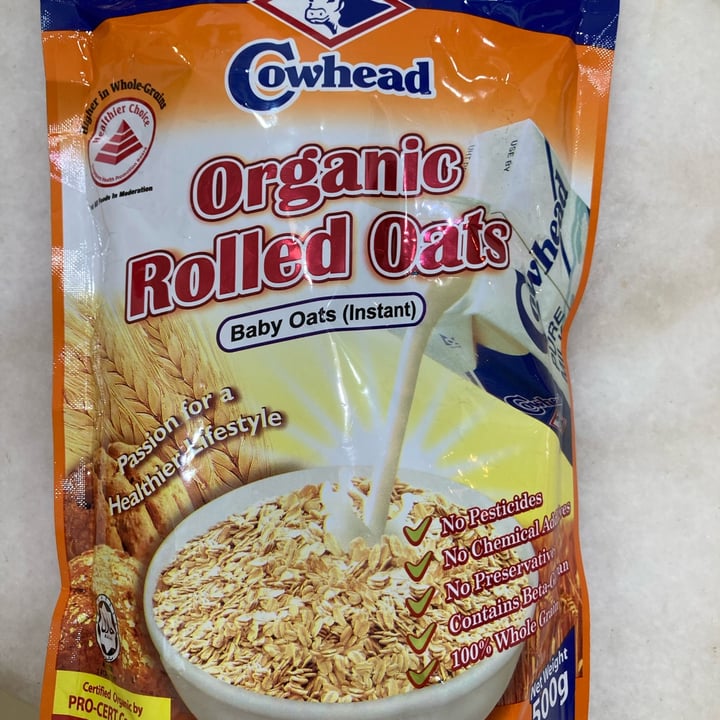 Cowhead Organic roll oats Review | abillion