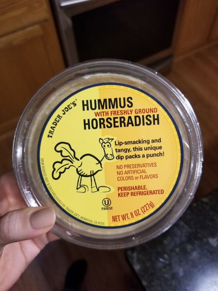 Trader Joe's Horseradish hummus Review | abillion