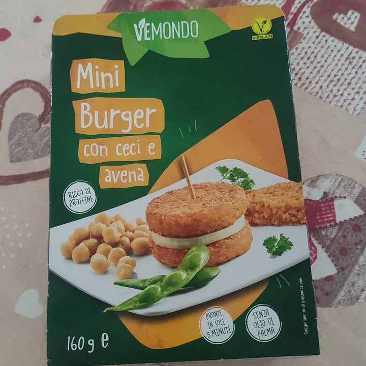 Lidl mini burger con ceci e avena Review | abillion
