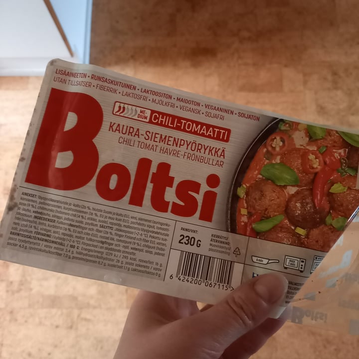 Boltsi Chili-tomat-oat veggieballs Review | abillion